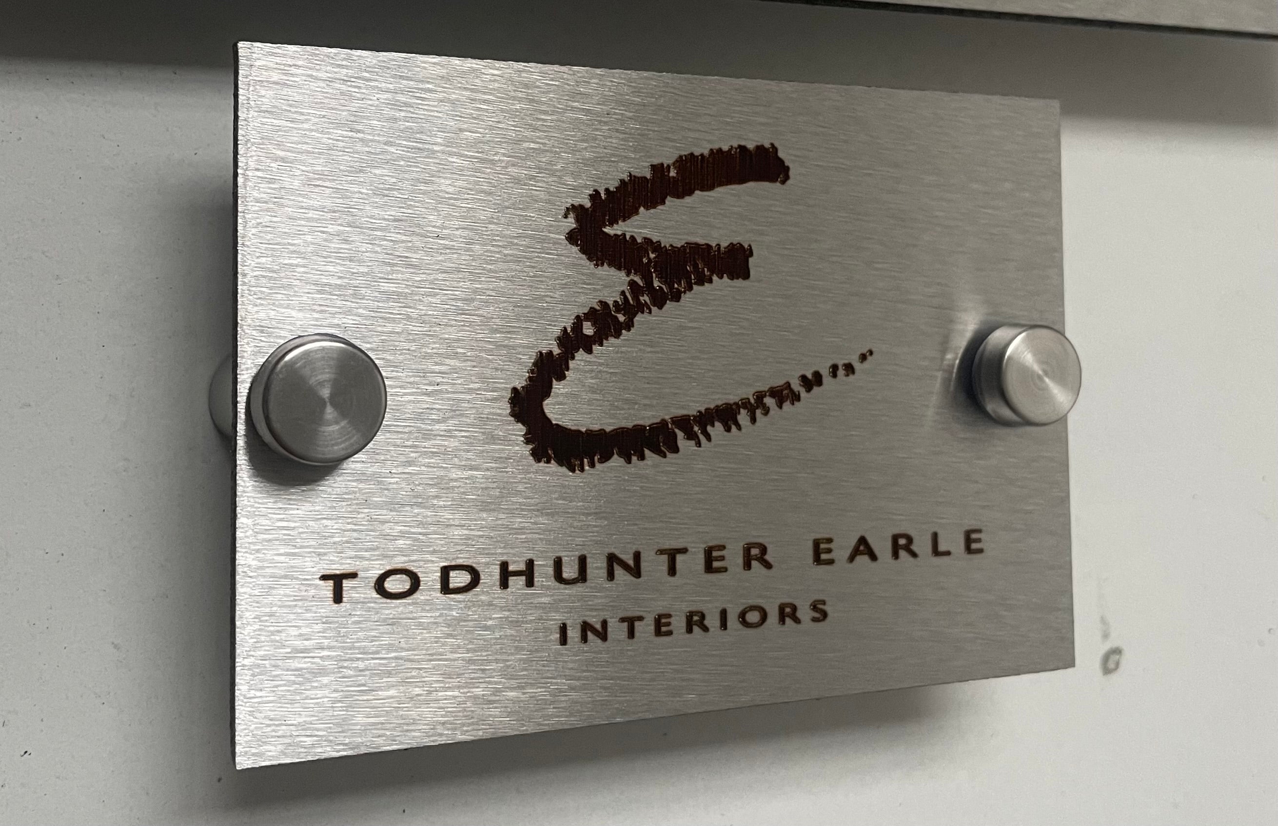 Metal Engraved Plates for Company Logos