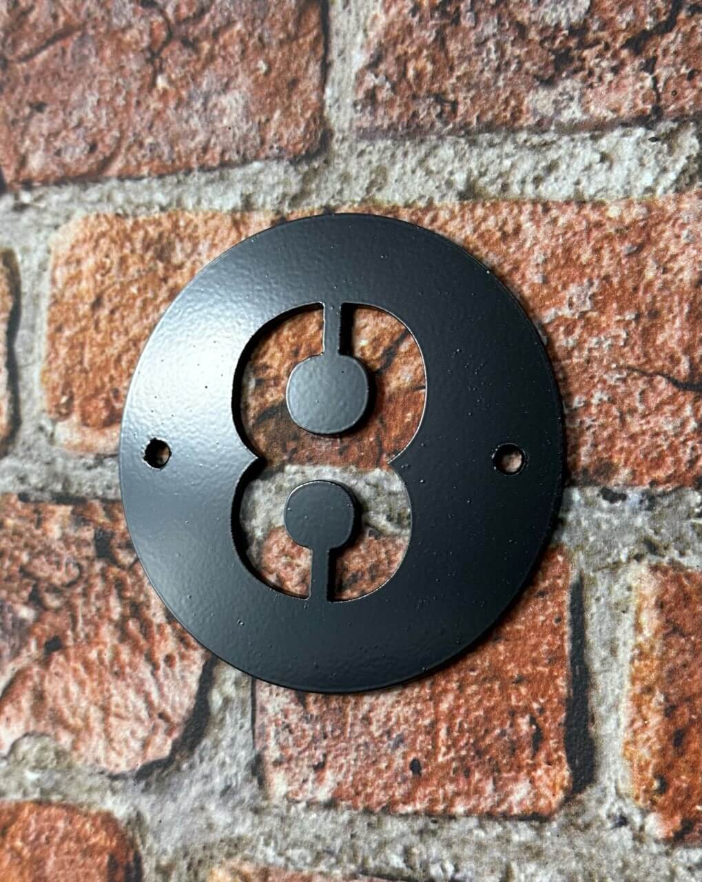 Number Signs in Steel