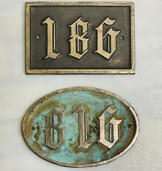 Traditional House Sign Old English