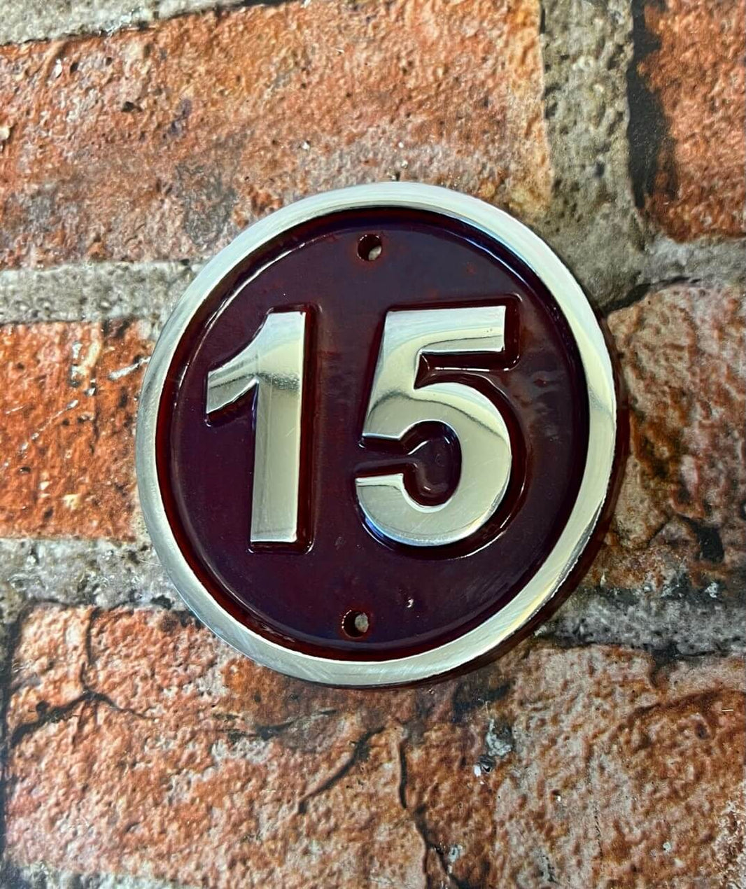 House Number Signs in Aluminium